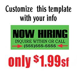 Vinyl Banner Design Templates - Big Tex Banners and Flags
