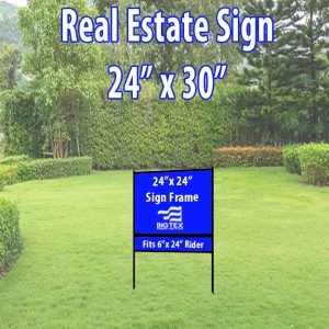 24x18 Real Estate Sign - Big Tex Banners and Flags