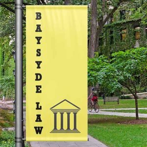 Light Pole Banners for Schools - Big Tex Banners and Flags