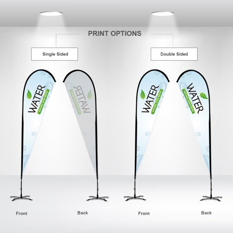 Teardrop Flags - Custom Teardrop Banner FREE Design