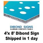 Buy 4x8 Signs Online - Aluminum Composite Signs Shipped