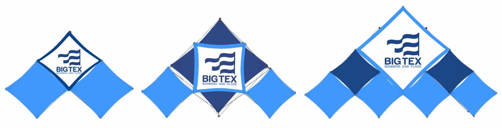 Floor Grid Pop Up Displays - Big Tex Banners and Flags